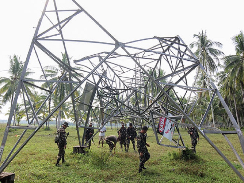 Mga nagpasabog sa 2 transmission towers ng NGCP tinutugis na ng PNP ...