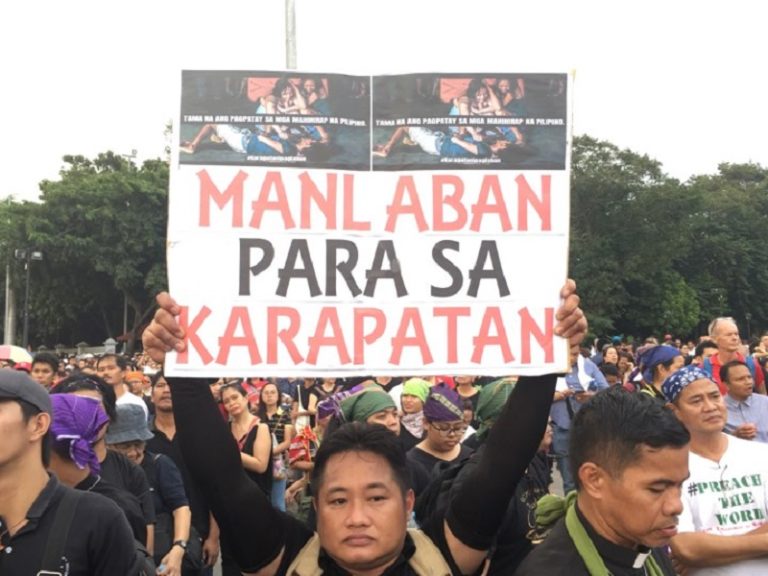 Mga nag-rally sa National Day of Protest, nagpataas ng "public ...