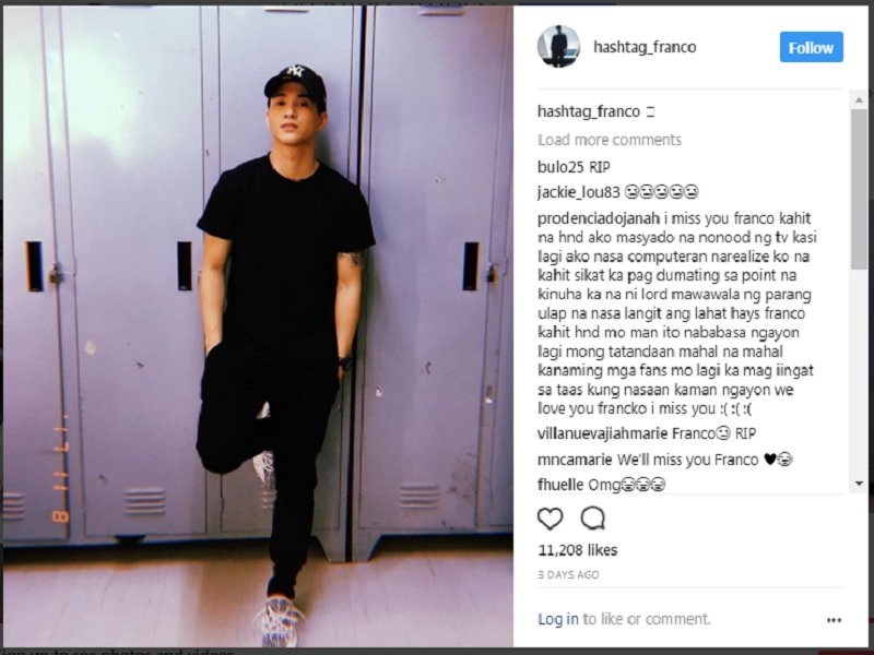 Miyembro ng Hashtags na si Franco Hernandez, nasawi dahil sa pagkalunod ...