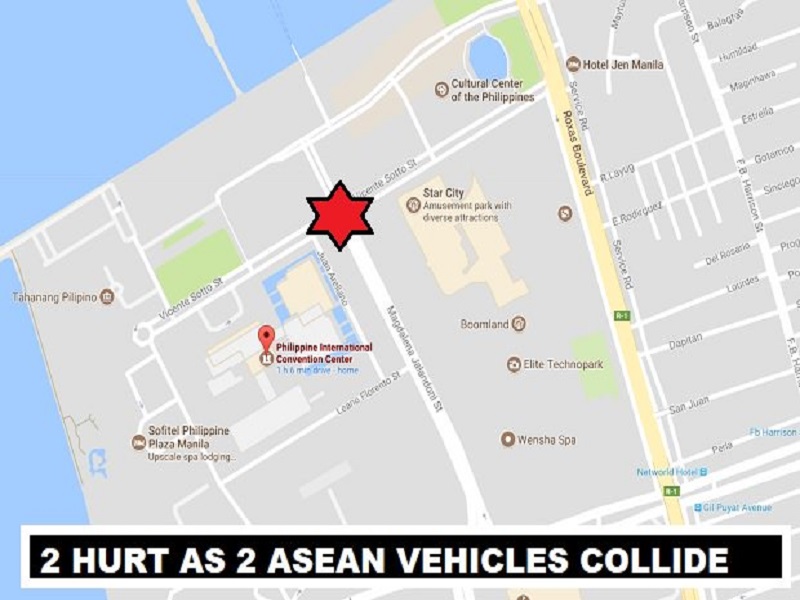 2 ang sugatan sa banggaan ng dalawang ASEAN service vehicles | DZIQ ... 2 ang sugatan sa banggaan ng dalawang ASEAN service vehicles | DZIQ ...