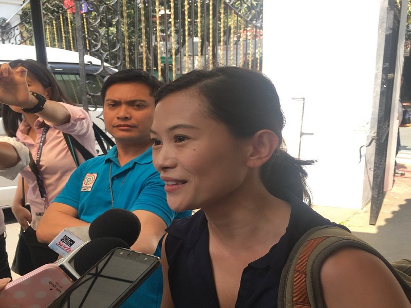Rappler reporter Pia Rañada, binawalang pumasok sa Malakanyang | DZIQ ...