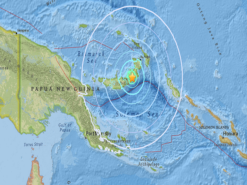 Magnitude 6.3 na lindol, yumanig sa Papua New Guinea | DZIQ Radyo ...
