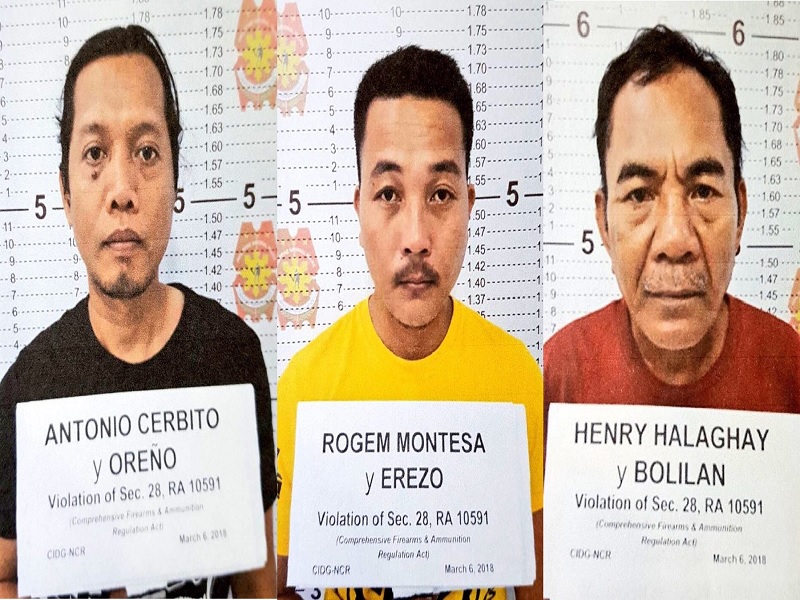 3 katao na gumagamit sa pangalan ni SAP Bong Go at Gen. Bautista sa pangingikil arestado ng CIDG ...