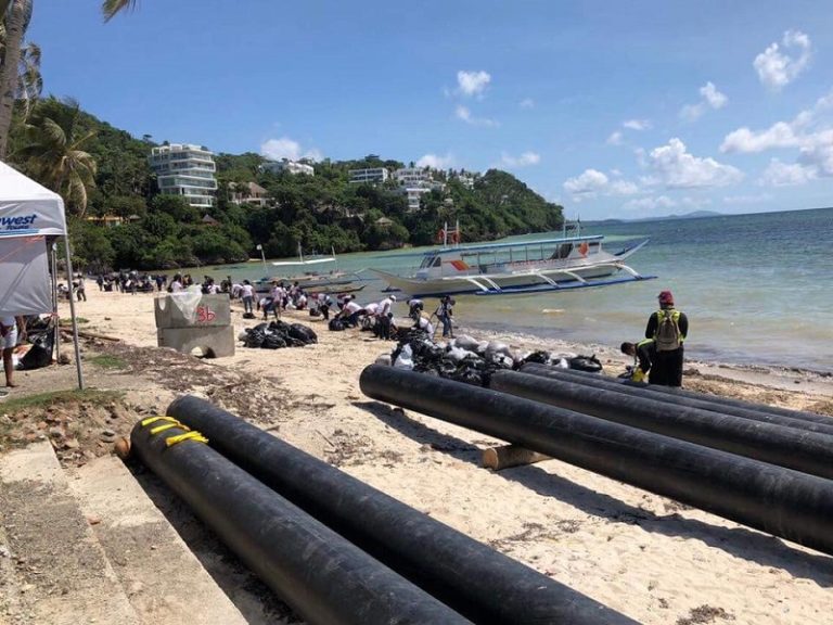 Kanal na naglalabas ng maruming tubig sa Boracay sarado na | DZIQ Radyo ...