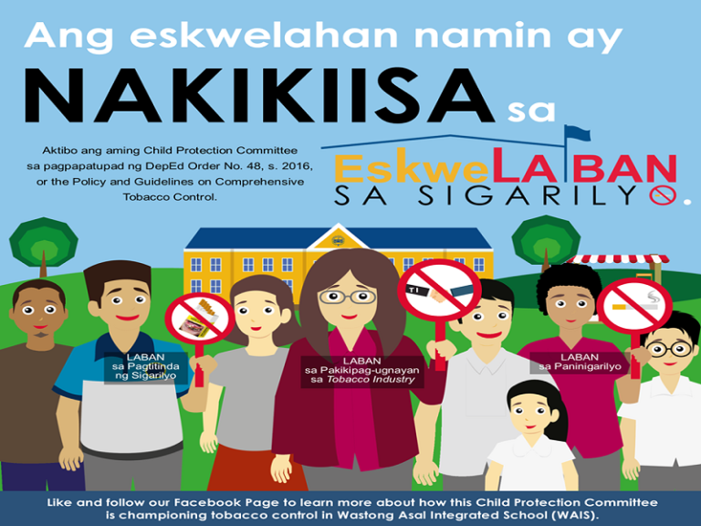 Kampanyang "EskweLA BAN sa Sigarilyo”, mas palalawakin pa ng DepEd ...