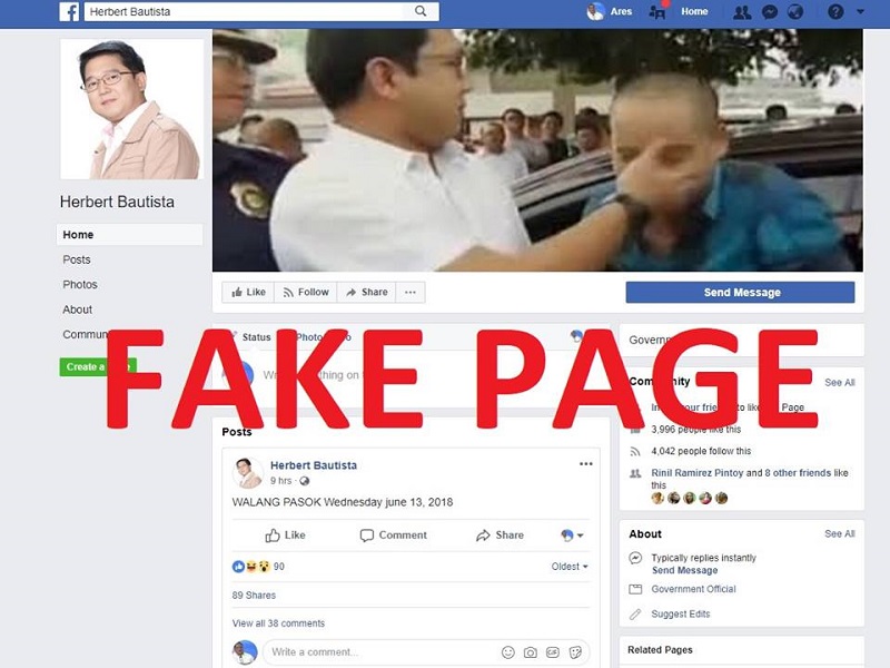 Pamahalaang lungsod ng QC nagbabala sa pekeng FB page na nagpopost ng walang pasok | DZIQ Radyo ...