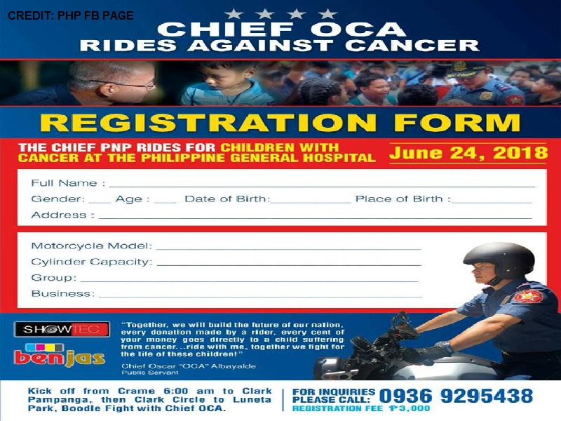 300 motorcycle rides, lumahok sa 'Ride Against Cancer with Chief OCA ...