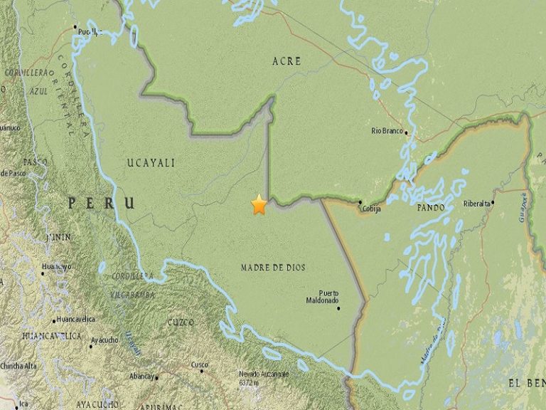 Border ng Peru at Brazil niyanig ng magnitude 7.1 na lindol | DZIQ ...