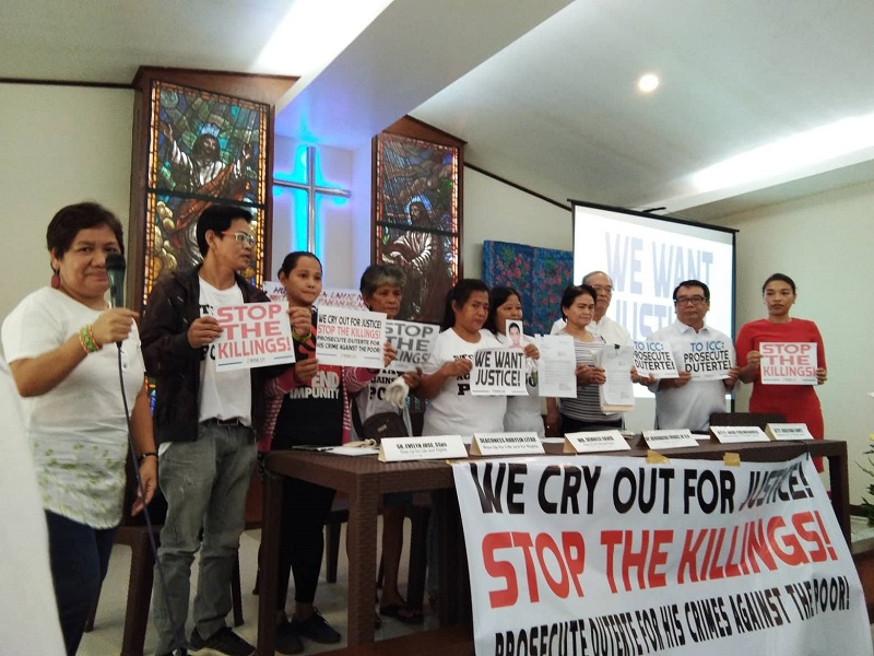 Pang Duterte Inireklamo Sa Icc Ng Pamilya Ng Mga Biktima Ng Drug