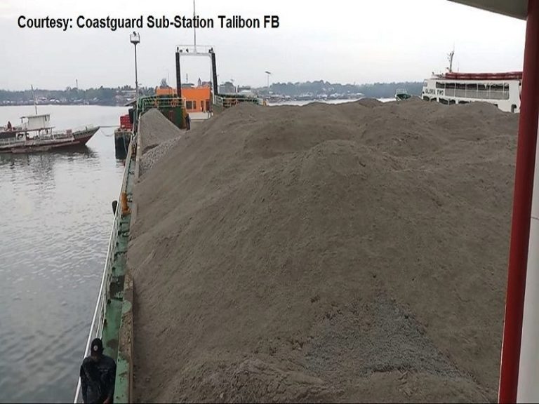 Tone-toneladang buhangin at graba, nakumpiska sa Talibon port sa Bohol ...