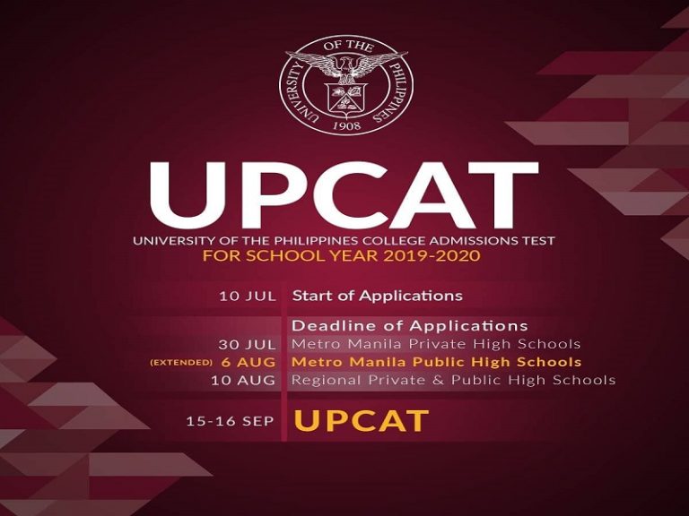 Deadline ng pagsusumite ng UPCAT forms para Metro Manila public schools ...