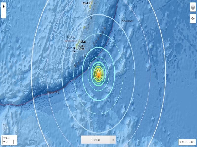 M6.4 na lindol tumama sa Guam | DZIQ Radyo Inquirer 990AM