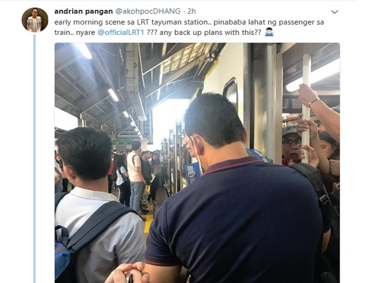 Biyahe ng LRT-1 nagka-aberya, pila ng pasahero sa mga istasyon humaba ... Biyahe ng LRT-1 nagka-aberya, pila ng pasahero sa mga istasyon humaba ...