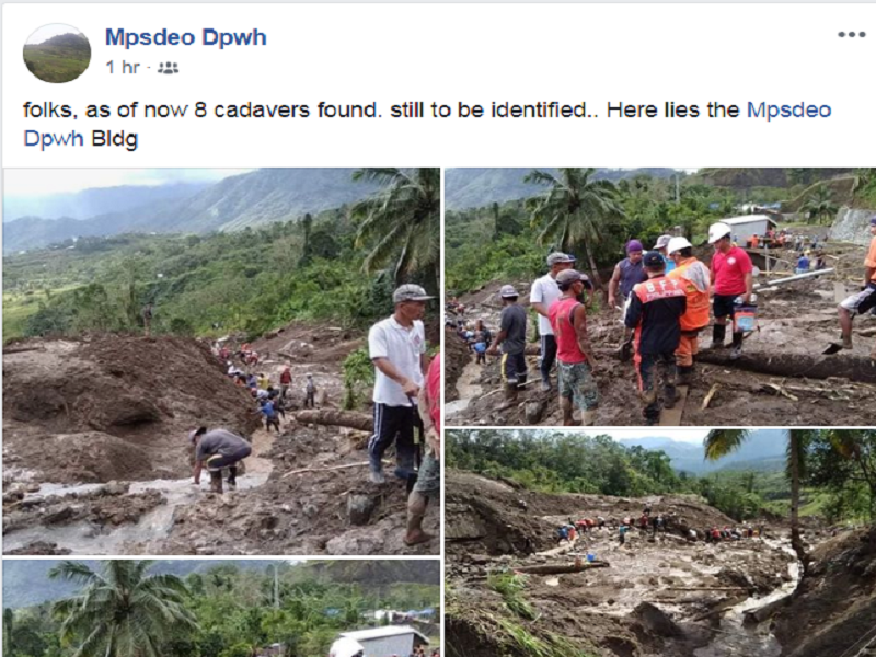 8 bangkay nahukay; 6 nailigtas sa natabunang gusali ng DPWH sa Mt. Province | DZIQ Radyo ...