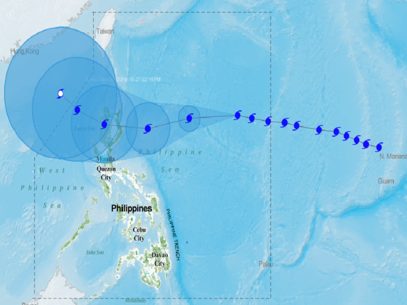 Bagyong Rosita, napanatili ang lakas; storm warning signals, posibleng itaas na bukas | DZIQ ...