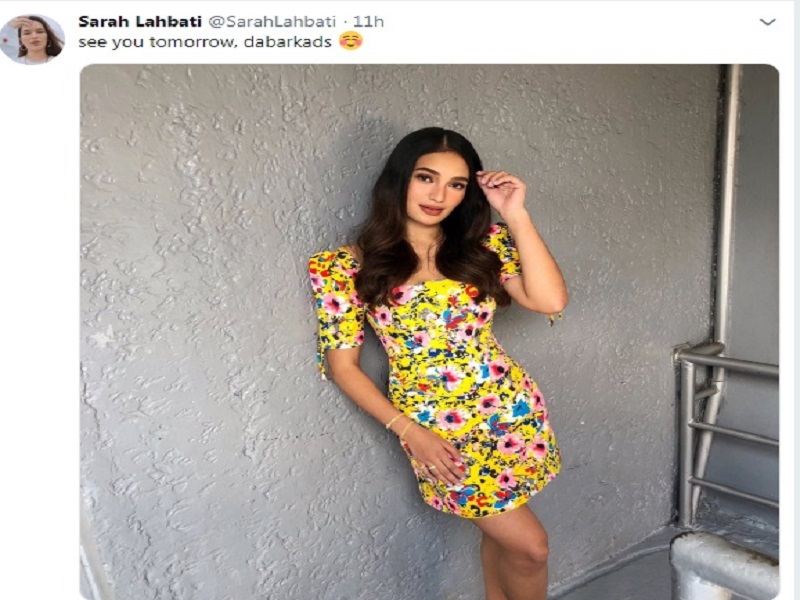 Sarah Lahbati, magiging guest co-host sa Eat Bulaga | DZIQ Radyo ...