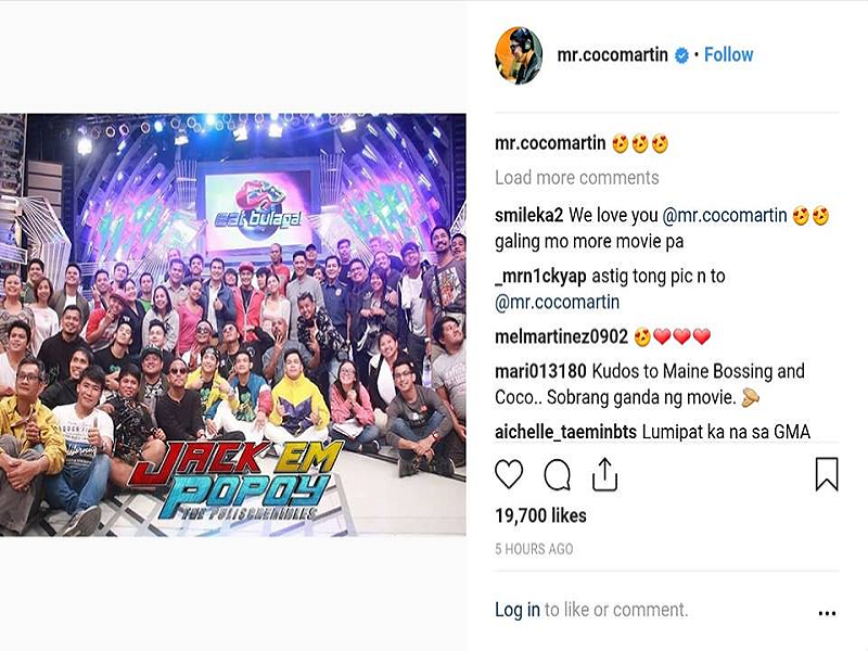 LOOK: Pagbisita ni Coco Martin sa set ng Eat Bulaga | DZIQ Radyo ...