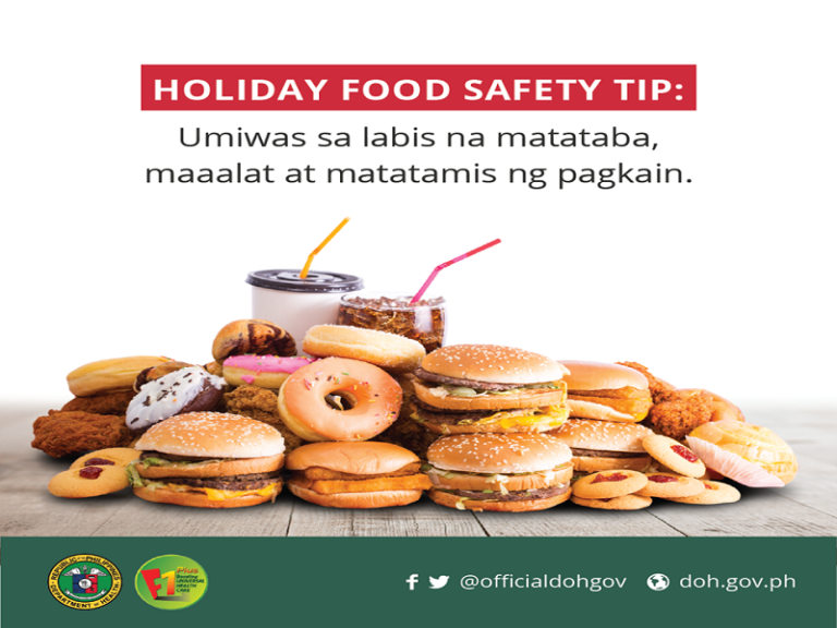 DOH may food safety tips ngayong holiday season | DZIQ Radyo Inquirer 990AM