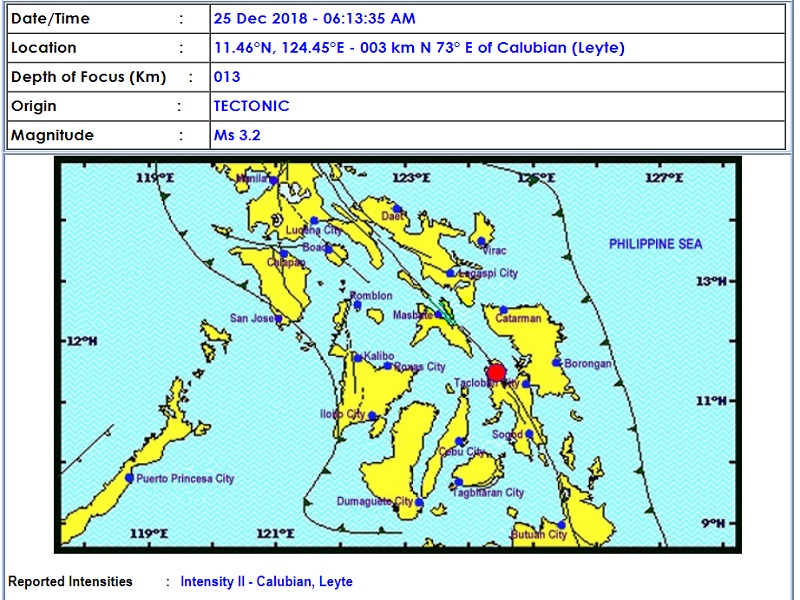 Calubian, Leyte muling niyanig ng lindol | DZIQ Radyo Inquirer 990AM