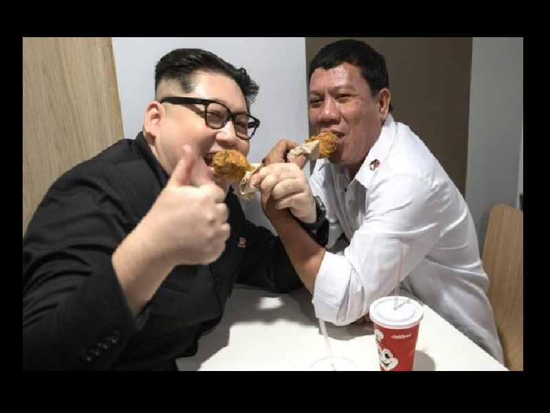 Duterte at Kim Jong Un look-alike pinagkaguluhan sa Hong Kong | DZIQ ...