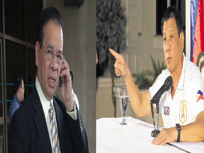 Duterte sa ispekulasyon ni Tatad sa kanyang kalusugan: ‘Sampalin kita ...