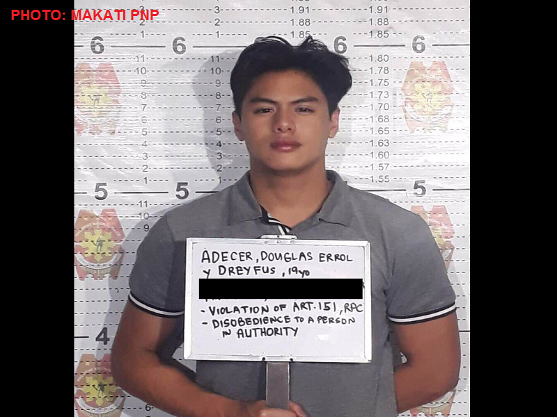 LOOK: Mugshot ng naarestong si GMA-Actor Migo Adecer inilabas ng Makati ...