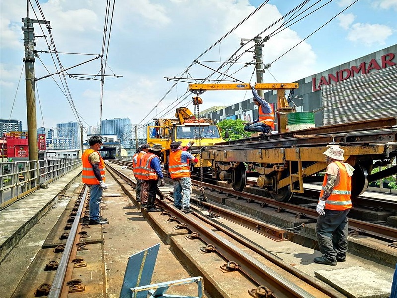 LOOK: Day 5 ng maintenance activities sa MRT-3 | DZIQ Radyo Inquirer 990AM