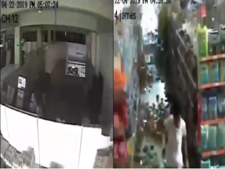 WATCH: CCTV footages sa loob ng Chuzon Supermarket inilabas ng pulisya ...