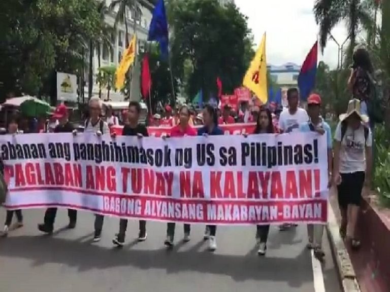 WATCH: Paggunita sa Araw ng Kalayaan sinabayan ng kilos protesta | DZIQ ...