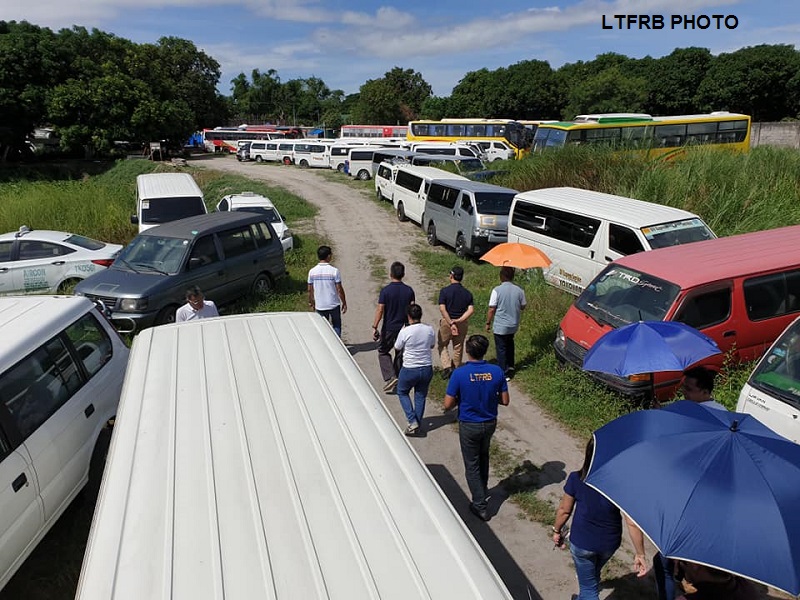 LOOK: Kauna-unahang impounding area ng LTFRB bubuksan sa Pampanga ... LOOK: Kauna-unahang impounding area ng LTFRB bubuksan sa Pampanga ...