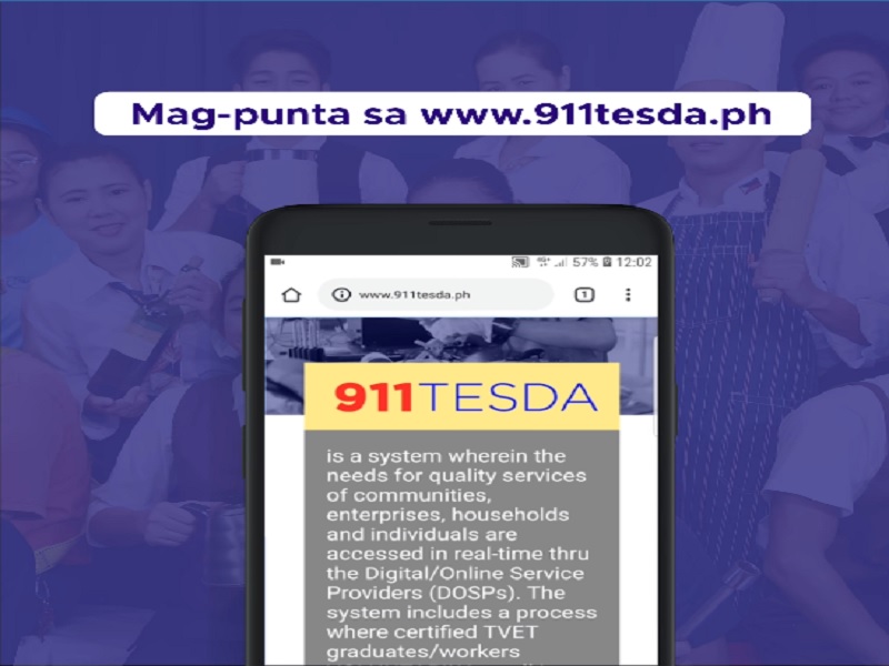911 TESDA employment app inilunsad | DZIQ Radyo Inquirer 990AM