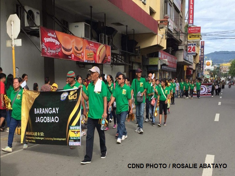 Unity parade idinaos sa Mandaue City para sa selebrasyon ng 50th ...