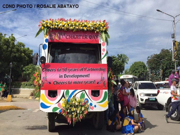 Unity parade idinaos sa Mandaue City para sa selebrasyon ng 50th ...