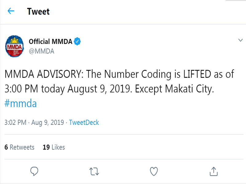 Pag-iral ng number coding sinuspinde na ng MMDA | DZIQ Radyo Inquirer 990AM Pag-iral ng number coding sinuspinde na ng MMDA | DZIQ Radyo Inquirer 990AM