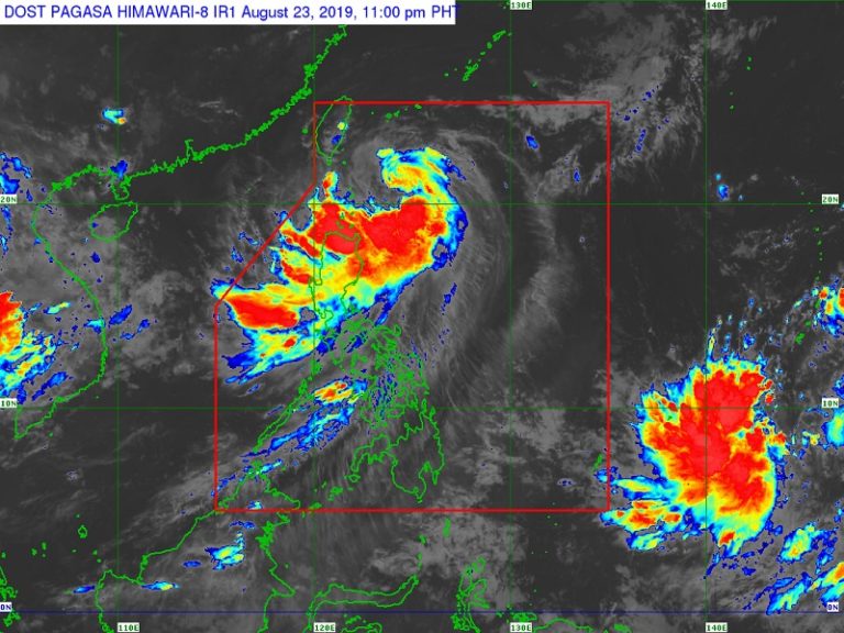 Bagyong Ineng lumakas pa habang kumikilos pa-Southern Taiwan - Batanes ...