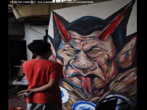 LOOK: Inihandang "Duterte-Traydor" effigy para sa National Heroes Day ...