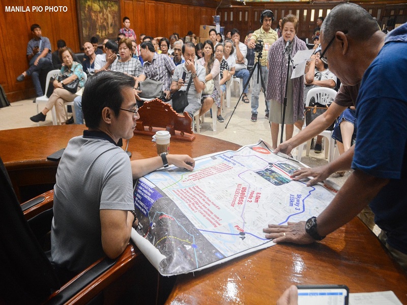 Mayor Isko susuriin ang infra projects na tatama sa mga pribadong ari ...