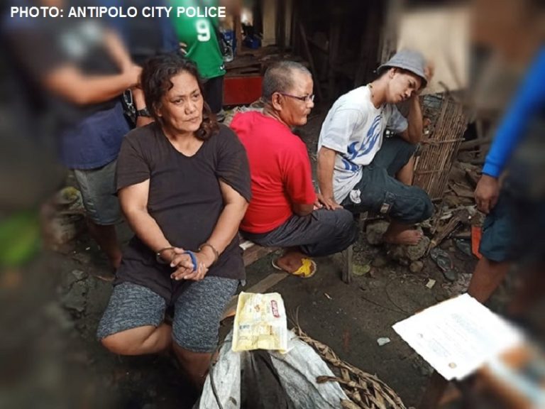 Tatlong miyembro ng pamilya arestado sa pagbebenta ng ilegal na droga sa Antipolo | DZIQ Radyo ...