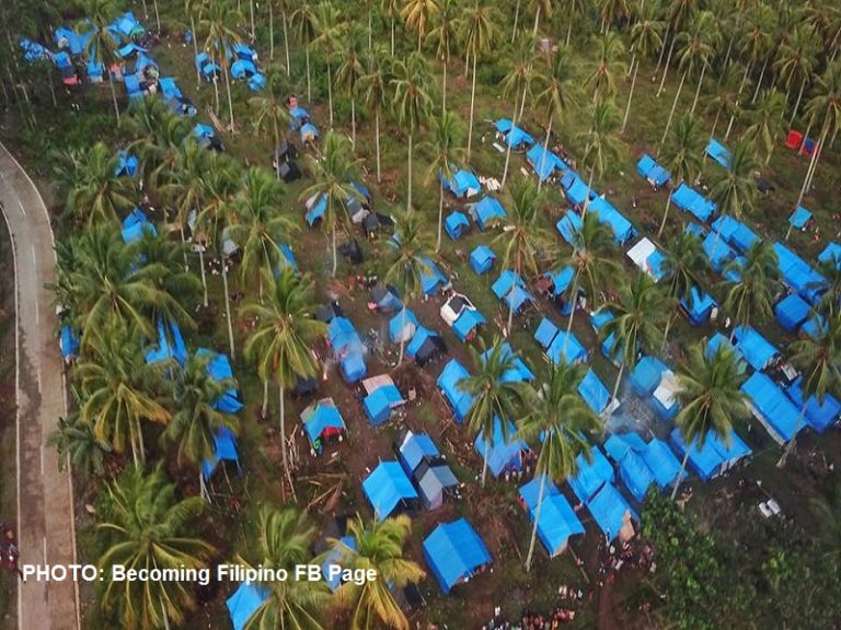 Halos 40,000 biktima ng lindol sa Regions 11 at 12 nananatili sa ...