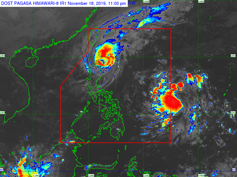 Bagyong #RamonPH nasa Typhoon category na; signal no.3 itinaas sa ...