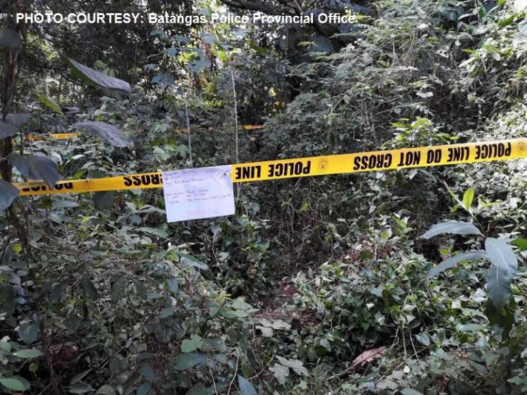 Suspek sa pagpatay sa 11 anyos na batang babae sa Batangas natagpuang tadtad ng tama ng bala ...