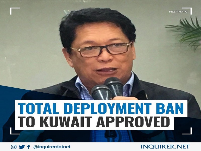 Mga bagong hire na skilled at professional sa Kuwait sakop ng total ...