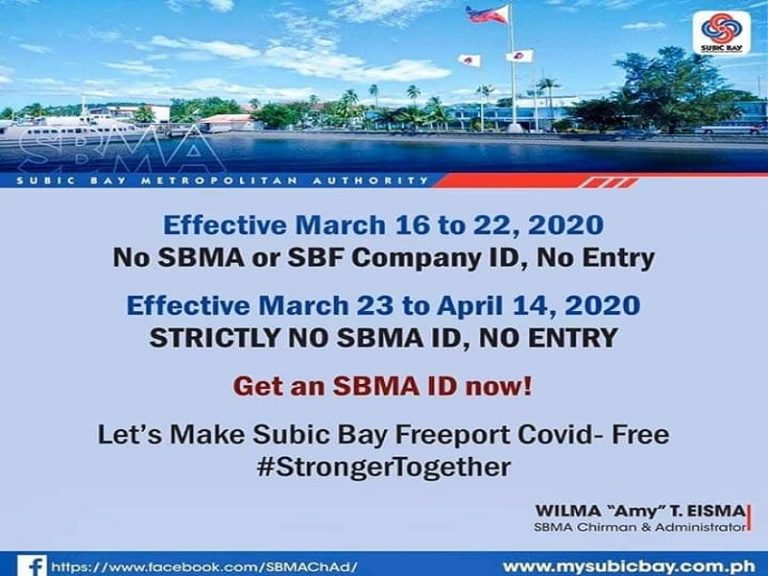 "No ID, No Entry" mahigpit nang ipinatutupad sa SBMA | DZIQ Radyo ...