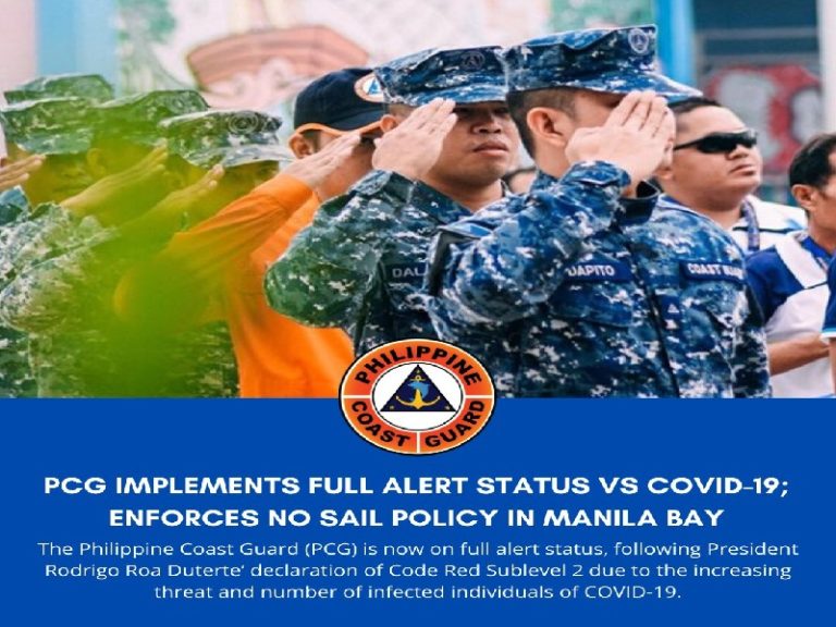 PCG, nakataas na sa full alert status; No sail policy, ipatutupad sa ...