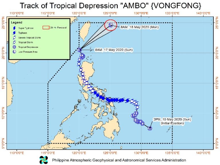 TD Ambo, posibleng maging LPA na lamang sa susunod na 12 hanggang 24 oras | DZIQ Radyo Inquirer ...
