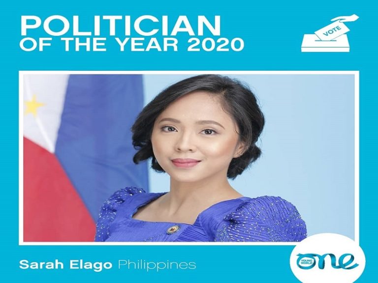 Rep. Sarah Elago tumanggap ng One Young World Politician of the Year ...