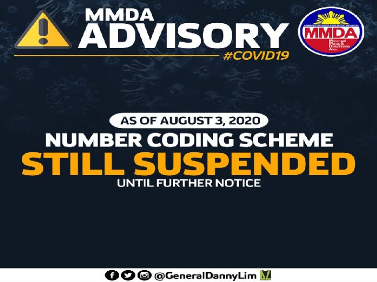 Number coding, suspendido pa rin | DZIQ Radyo Inquirer 990AM