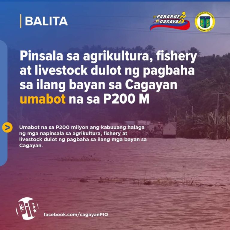 Halaga ng pinsala sa agrikultura, fishery at livestock sa Cagayan dahil ... Halaga ng pinsala sa agrikultura, fishery at livestock sa Cagayan dahil ...