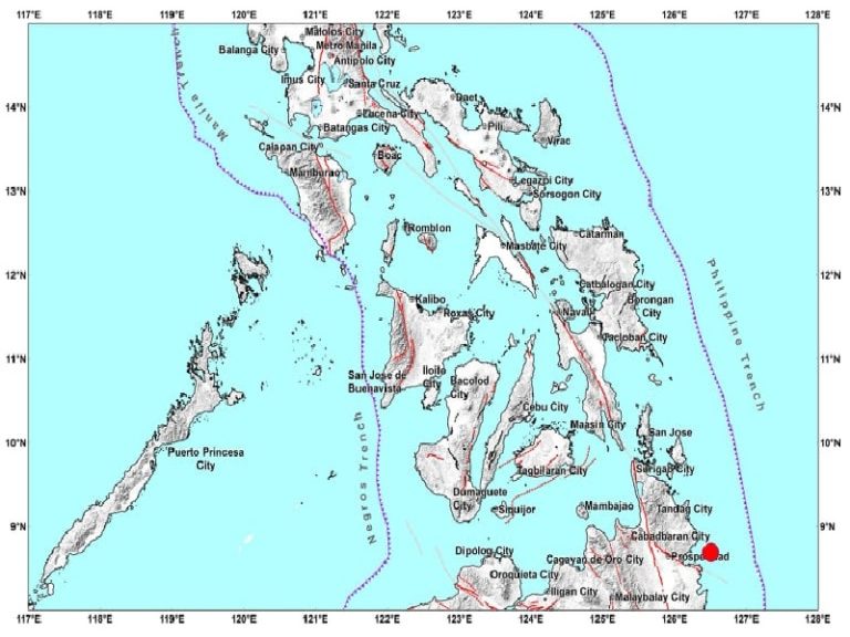 Marihatag, Surigao Del Sur niyanig ng magnitude 3.8 na lindol | DZIQ ...