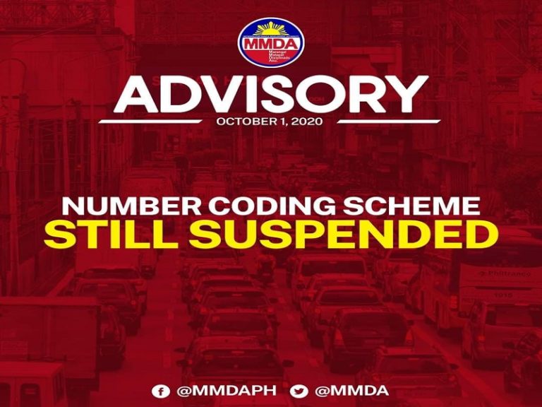 Pag-iral ng number coding suspendido pa rin - MMDA | DZIQ Radyo ... Pag-iral ng number coding suspendido pa rin - MMDA | DZIQ Radyo ...